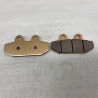 China 82 x 42 x 10mm Custom Sintered Rear Brake Pads for Harley Davidson FLFB FLFBS FLHCS FXBRS for sale