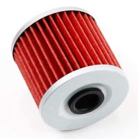 China 16099-004 HF123 ATV Oil Filter for Kawasaki KLT200 250 KLF300 Customized Filter Paper for sale