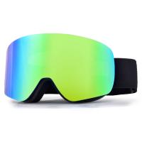 China Custom Cylindrical OTG UV400 Anti Fog Ski Goggle with Three Layer Foam Replacement for sale