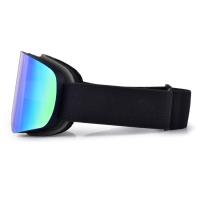 China Custom Cylindrical OTG UV400 Anti Fog Ski Goggle with Three Layer Foam Replacement for sale