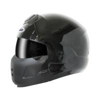 China Black Custom DOT ECE Approved Motorcycle Full Face Helmet with Removable Chin Pad for sale
