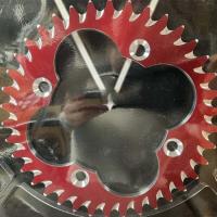 China Black CNC Processed 38T 39T Aluminium Rear Sprocket for Honda TRX 250 300 400 450 ATV for sale