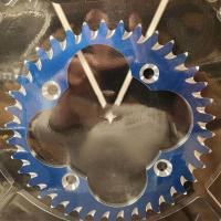 China Black CNC Processed 38T 39T Aluminium Rear Sprocket for Honda TRX 250 300 400 450 ATV for sale
