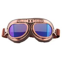 China Vintage Style Motorcycle Glasses with Anti-fog and Eye Protection Features for sale