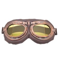 China Vintage Style Motorcycle Glasses with Anti-fog and Eye Protection Features for sale