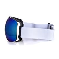 China Anti-fog UV400 Magnetic Ski Goggles with Customizable Spherical Polycarbonate Lenses for sale