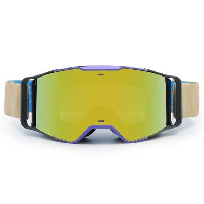 China 1/2/3 Layers Face Foam Optional Custom Adult Windproof Anti-UV Dirt Bike Riding Motocross Glasses for sale
