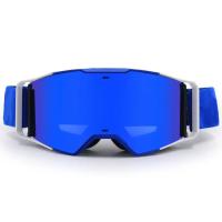 China 1/2/3 Layers Face Foam Optional Custom Adult Windproof Anti-UV Dirt Bike Riding Motocross Glasses for sale