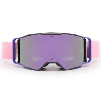 China 1/2/3 Layers Face Foam Optional Custom Adult Windproof Anti-UV Dirt Bike Riding Motocross Glasses for sale