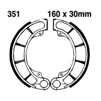 China 160*30mm Ceramic Rear ATV Brake Shoe for Honda TRX 350 400 420 500 450 1000 Pieces for sale