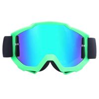 China Custom Colors Sport Racing Off Road Motocross Goggles with Adjustable Anti Slip Strap for sale