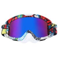 China Custom Logo Dirt Bike Motorcycle MX Goggles Shockproof and Foam for Motocross Racing for sale