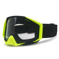China Customizable Logo Off Road MX Motorcycle Goggles with Adjustable Anti Slip Strap for sale