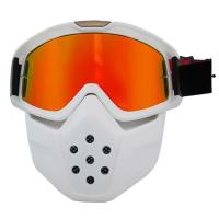 China Customized ABS Motocross Motorcycle Goggle Mask for Universal Fit for sale