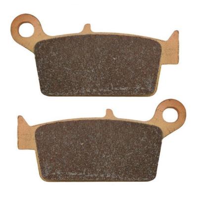 China 75*36*10.5mmm Rear Sintered Brake Pad for Kawasaki KLX250 KX250 Perfect Stopping Power for sale