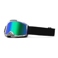 China Sample Windproof Custom Tinted Polarized Motocross Dirt Bike Riding Racing Goggles for sale