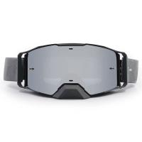 China Custom MX Off Road Dirt Bike Riding Glasses Goggles with Anti Slip Elastic Strap for sale