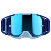 China Adjustable Anti Slip Strap Motorcycle Goggles with Custom Logo and Nose Guard for sale