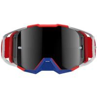 China Adjustable Anti Slip Strap Motorcycle Goggles with Custom Logo and Nose Guard for sale