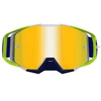 China Adjustable Anti Slip Strap Motorcycle Goggles with Custom Logo and Nose Guard for sale