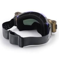 China Customized UV400 Fashion MX Motocross Roll Off System Goggles with Adjustable Strap for sale