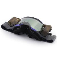 China Customized UV400 Fashion MX Motocross Roll Off System Goggles with Adjustable Strap for sale