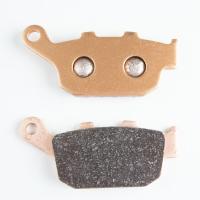 China Custom Logo Golden FA496 Sintered Brake Pads for Honda CBR300R CB500 CB650F CBR650F NC750 for sale