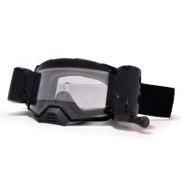 China Roll Off System Motocross Goggles with TPU Frame PC Lens in Red/Blue/Black/Yellow for sale