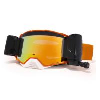 China Roll Off System Motocross Goggles with TPU Frame PC Lens in Red/Blue/Black/Yellow for sale