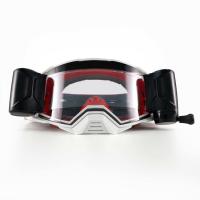China Roll Off System Motocross Goggles with TPU Frame PC Lens in Red/Blue/Black/Yellow for sale