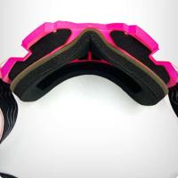 China 2023 Newest OEM Custom Dirt Bike Red Goggles with Adjustable Anti Slip Elastic Strap for sale