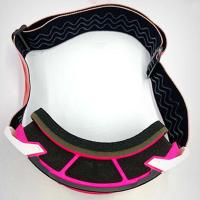 China 2023 Newest OEM Custom Dirt Bike Red Goggles with Adjustable Anti Slip Elastic Strap for sale