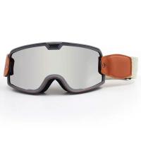 China Customized Logo Customizable Retro Style Safety Glasses for Motorcycle Goggles for sale