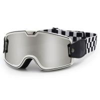 China Customized Logo Customizable Retro Style Safety Glasses for Motorcycle Goggles for sale