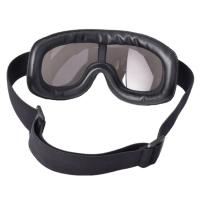 China Customized Logo Accepted Metal Frame Vintage Motocross Goggles for Motorcycle Riding for sale