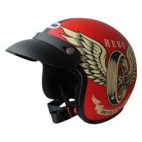 China Replace/Repair Open Face Helmet with Visor Washable Sponge Lining Classic Retro Style for sale