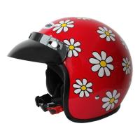China Replace/Repair Open Face Helmet with Visor Washable Sponge Lining Classic Retro Style for sale