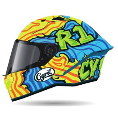 China Replace/Repair Customized Logo Accepted Full Face Motorcycle Helmet with ABS Material for sale