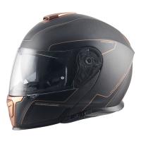 China Customized Carbon Fiber Flip Up DOT Approved Motorcycle Helmets for OEM/ODM Customers for sale
