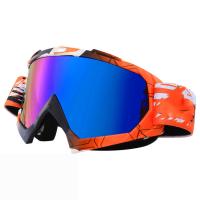 China Water Transfer Frame Outdoor Anti UV Dust Proof Motocross Motorcycle Goggles for sale
