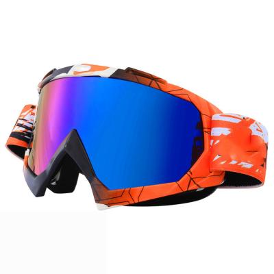 China Water Transfer Frame Outdoor Anti UV Dust Proof Motocross Motorcycle Goggles for sale