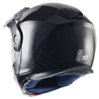China Double Visor Custom Black Dot Flip Up Motorcycle Helmet for Replacement/Repair Needs for sale