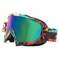 China Water Transfer Frame Outdoor Anti UV Dust Proof Motocross Motorcycle Goggles for sale
