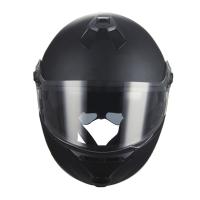 China Anti-fall and Breathable Custom Flip Up ECE DOT Modular Motorcycle Helmet Matt Black for sale