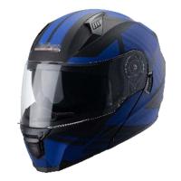 China DOT Approved Motorcycle Flip Up Helmet with Double Visor and Anti-Scratch PC Material for sale