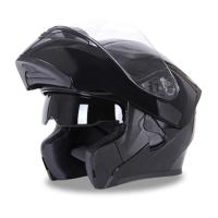 China High Strength ABS Snowmobile Motorcycle Helmet with Double Visor Durable and Versatile for sale