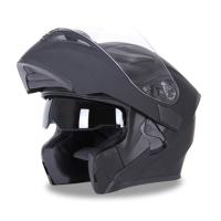 China High Strength ABS Snowmobile Motorcycle Helmet with Double Visor Durable and Versatile for sale
