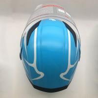 China Blue Modular Flip Up Motorcycle Helmet DOT Approved S/M/L/XL Sizes for Budget Buyers for sale