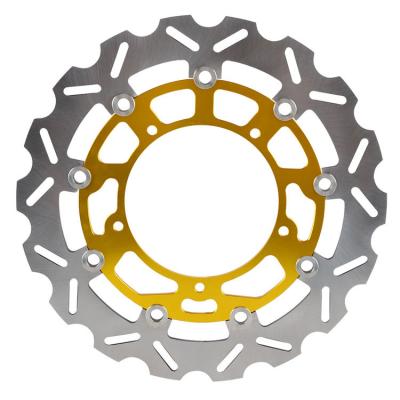 China Replace/Repair Purpose 320mm Floating Front Brake Discs for Yamaha R1 R6 FZ1 Customized for sale