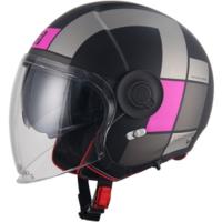 China Custom ECE DOT Classic Motorcycle Retro Open Face Half Helmet with ABS and S/M/L/XL for sale